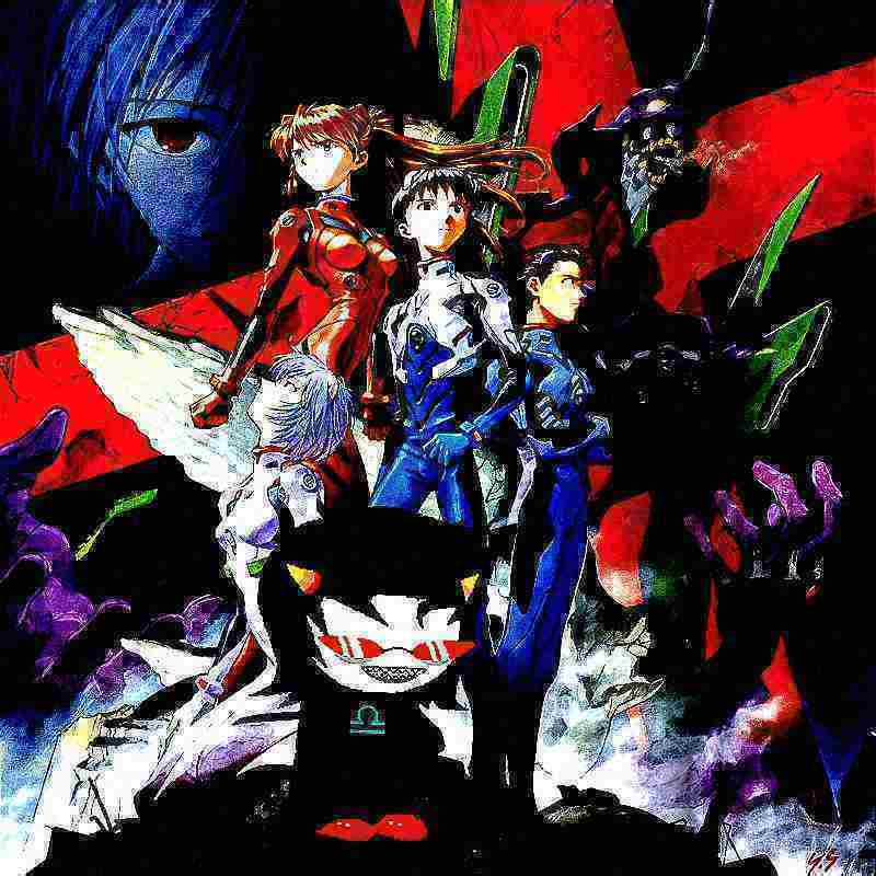 Terezi watches Neon Genesis Evangelion