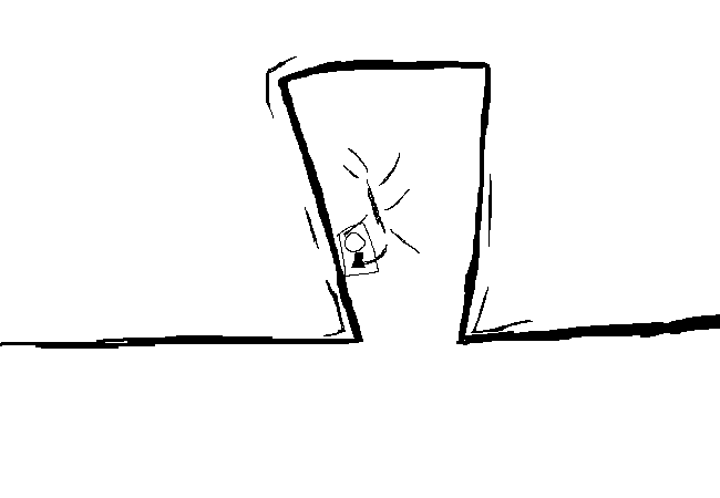 Stick Figures Jumping Off Cliffs