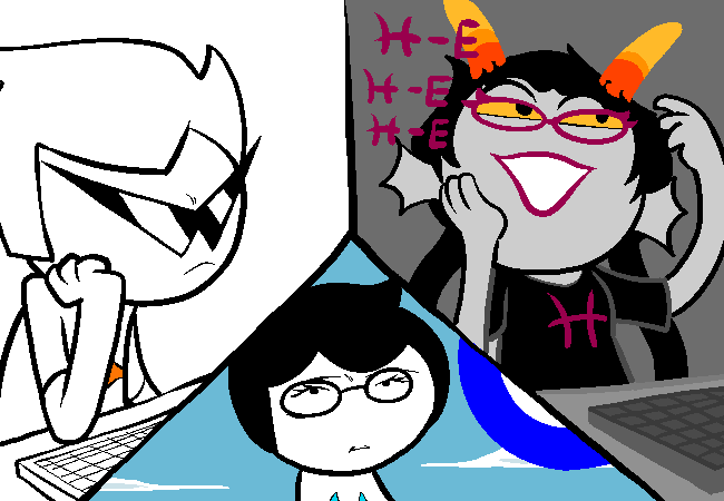 Jane And Dirk Homestuck