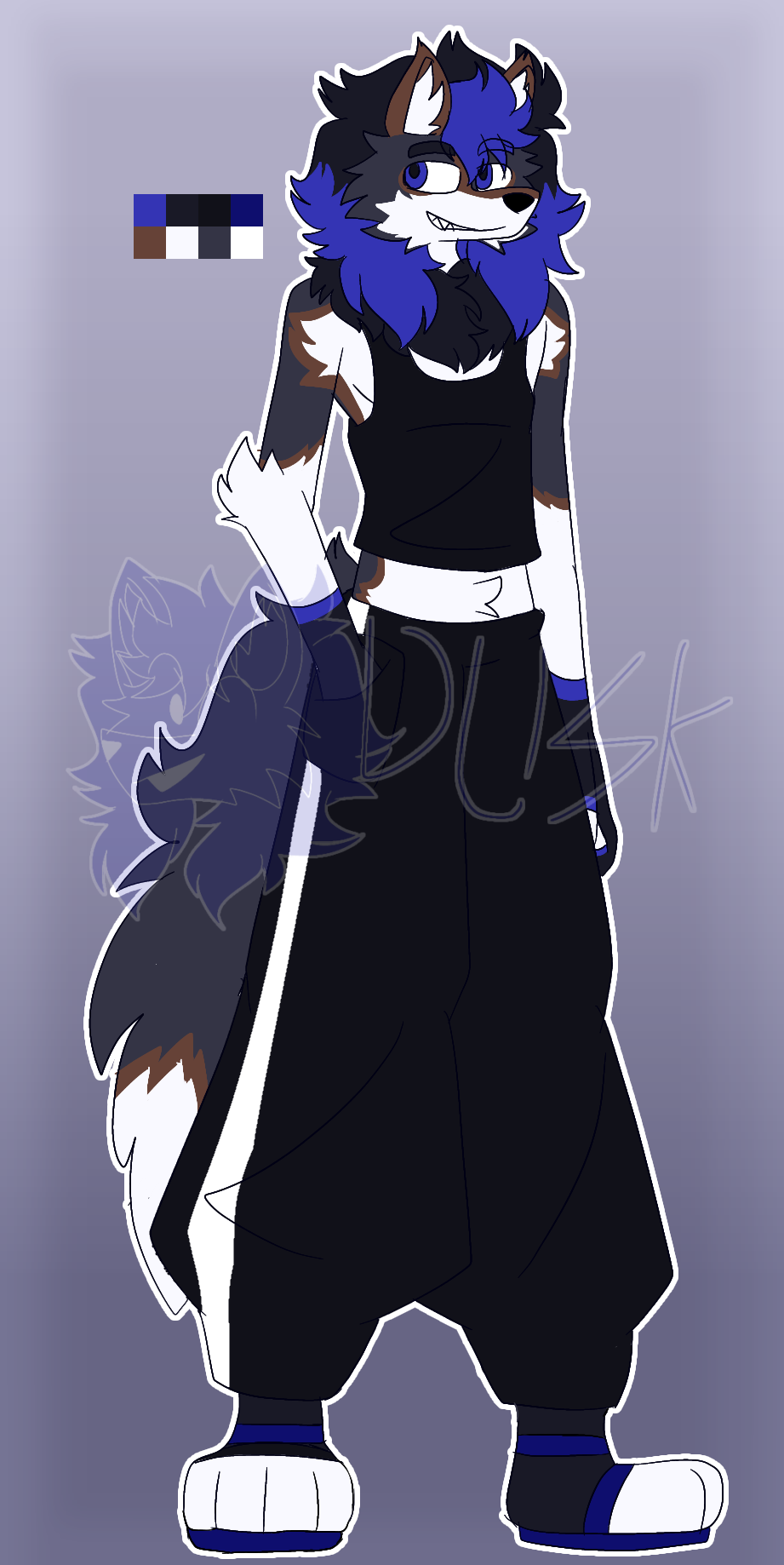 Dusk the Wolf (2025 ver.) Minecraft Skin