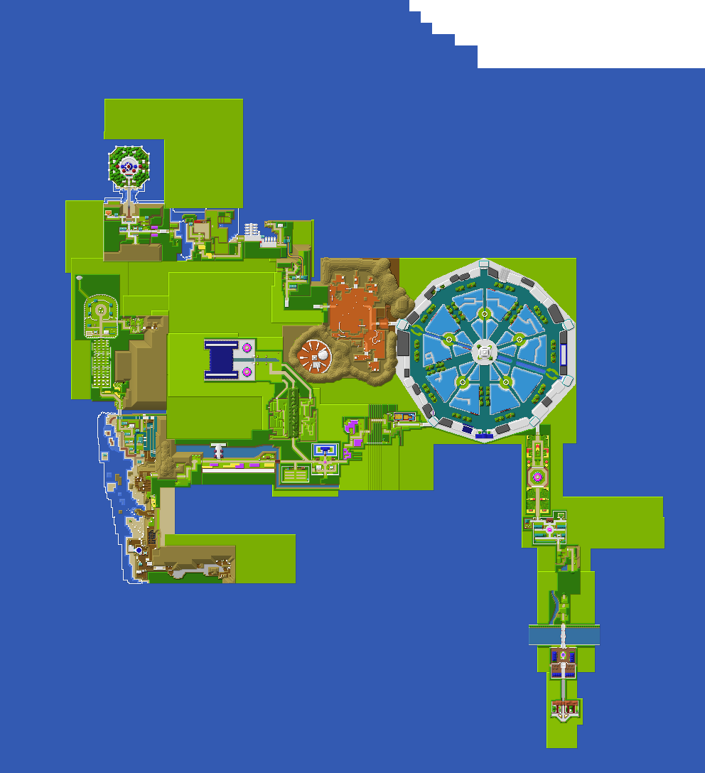 Pokemon Platinum World Map