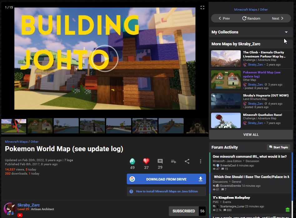 The Long Story of "Blockmon", my Minecraft Project of Recreating Pokemon World in Minecraft.