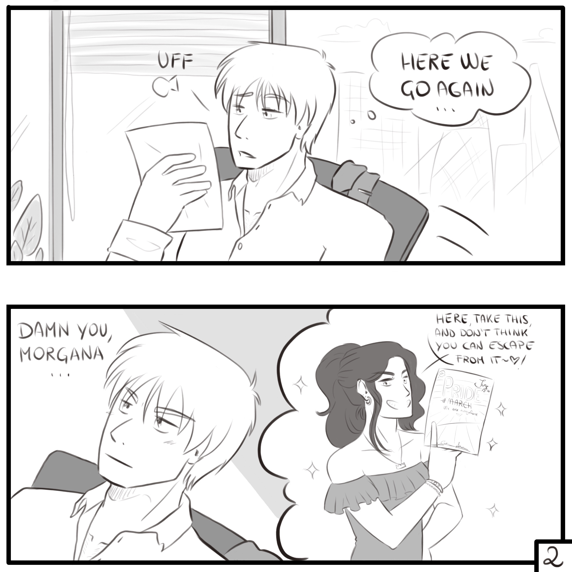 Once and Future PRIDE [Comic] - Part 4 - Chapter 3 - PapySanzo, Pinky ...