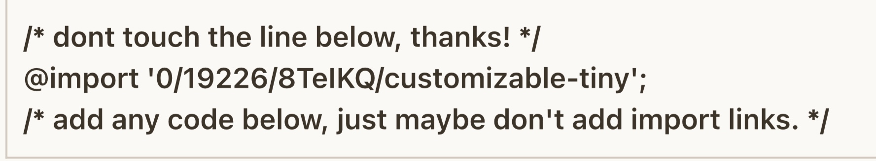 [SOLVED] CSS import link help on Toyhouse