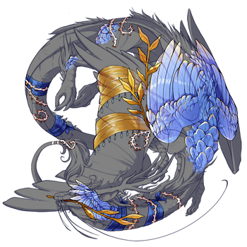 RADIANT » Imp F wings & thorns | Skins and Accents | Flight Rising