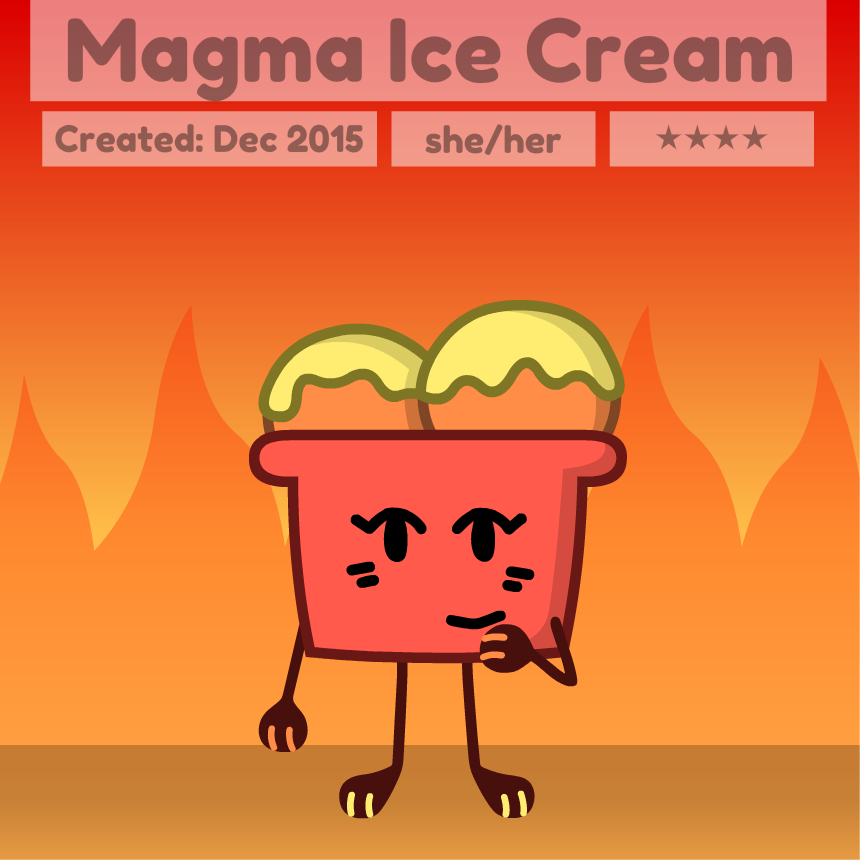 Magma Ice Cream on Toyhouse