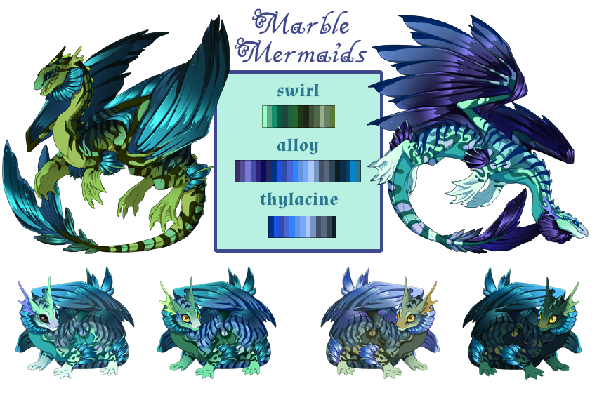 [H] Gates of Heaven !NEW PAIR! | Dragons For Sale | Flight Rising