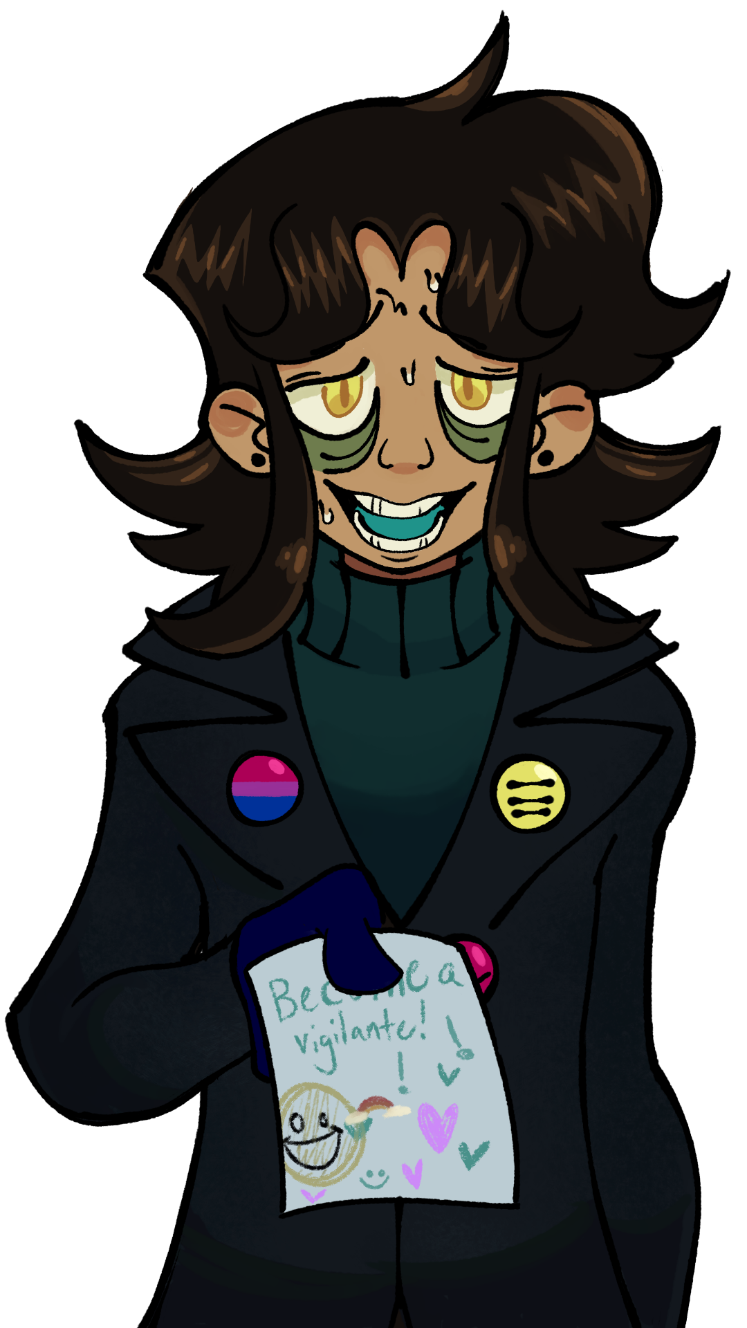 Draw VN (Visual Novel) Sprites For The OC Above! on Toyhouse