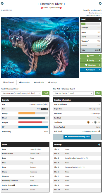 Chemical River | Gen 1 | Losna Base | Luna Smudge & Fenestra Sprite ...