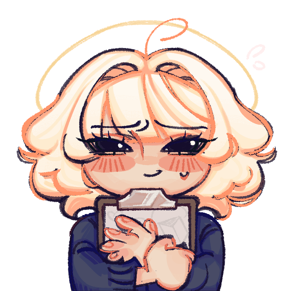 22$ chibi rendered pfp on Toyhouse