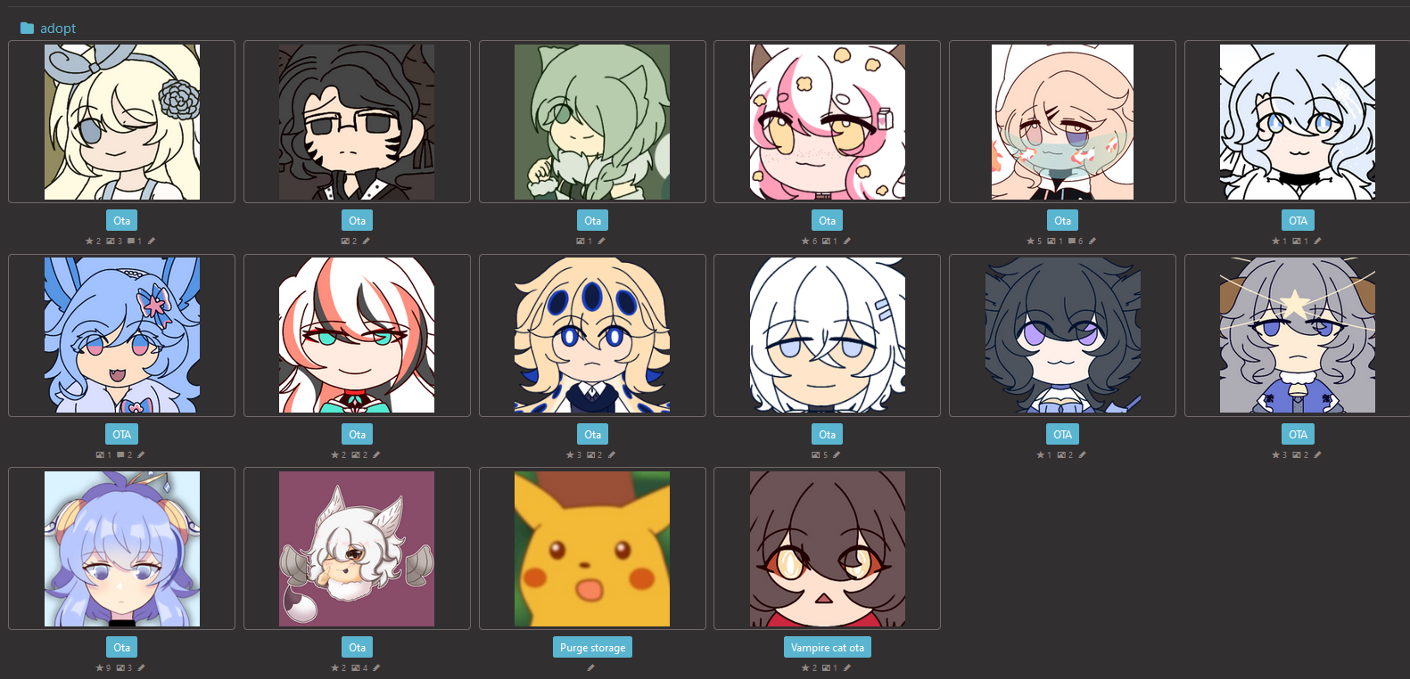 CHARACTER DESIGNS UP FOR OFFER (⁠・⁠∀⁠・⁠)! on Toyhouse