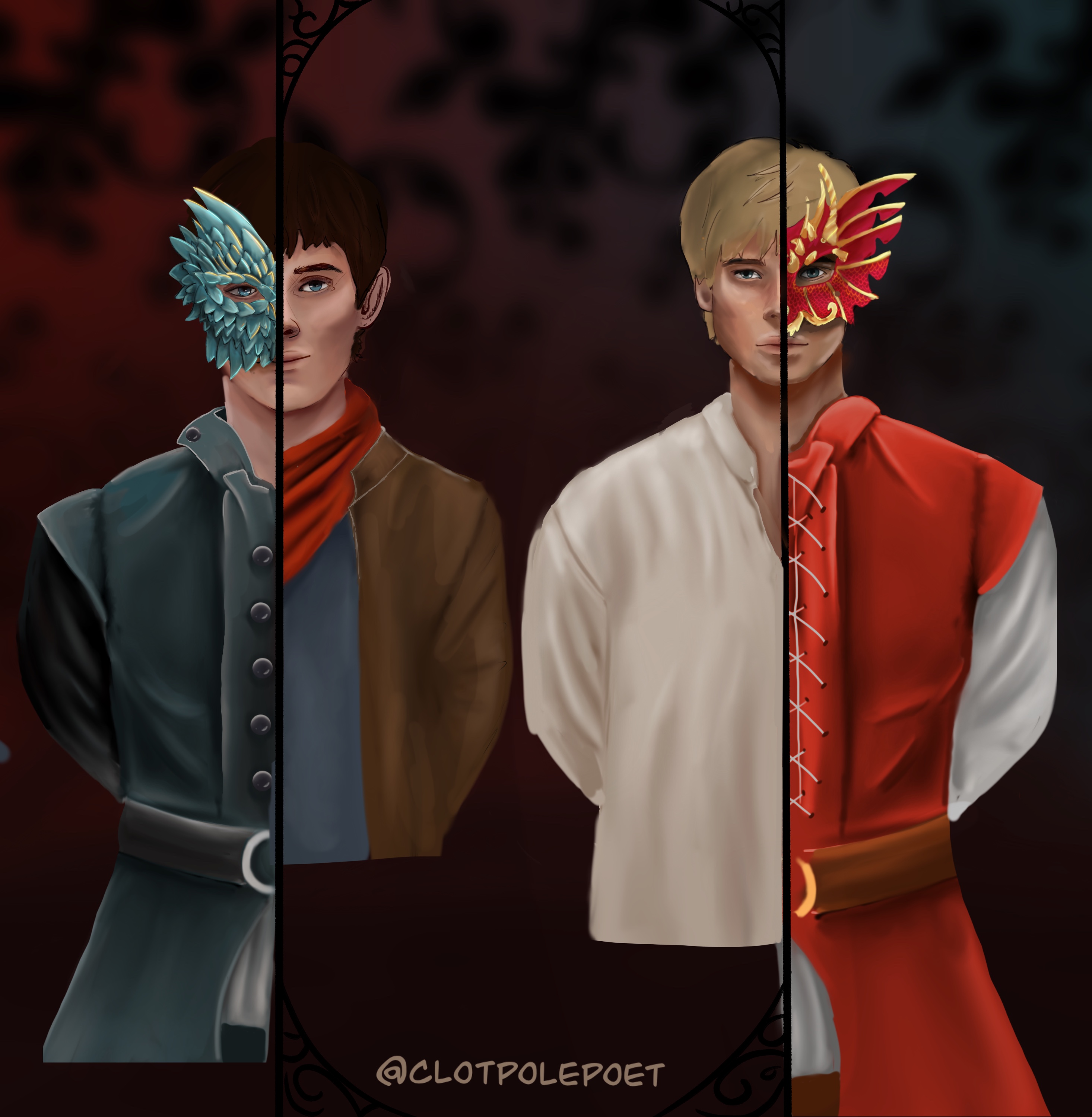 Hide Yourself - ClotpolePoet, bang-the-smoke (708_things) - Merlin (TV ...