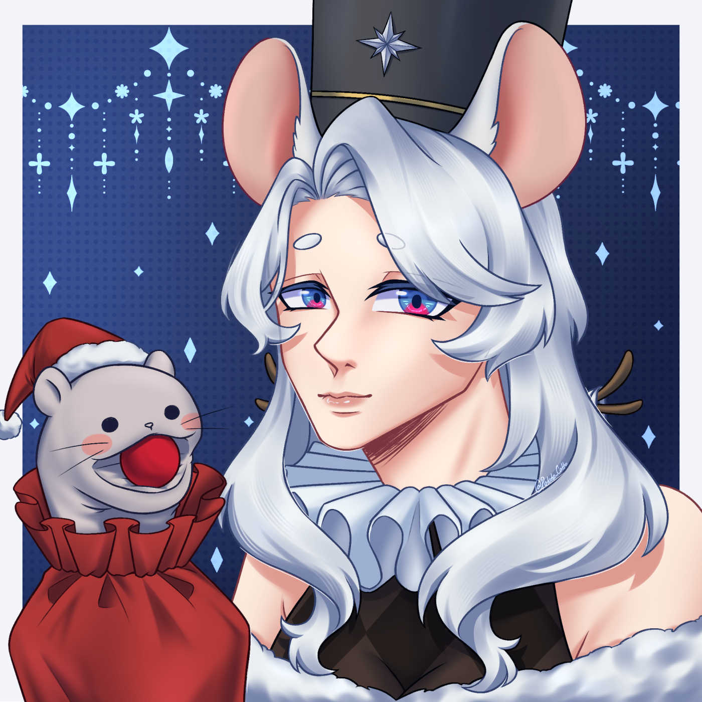 $15 headshot/bust commission (w/ free chibi art) on Toyhouse