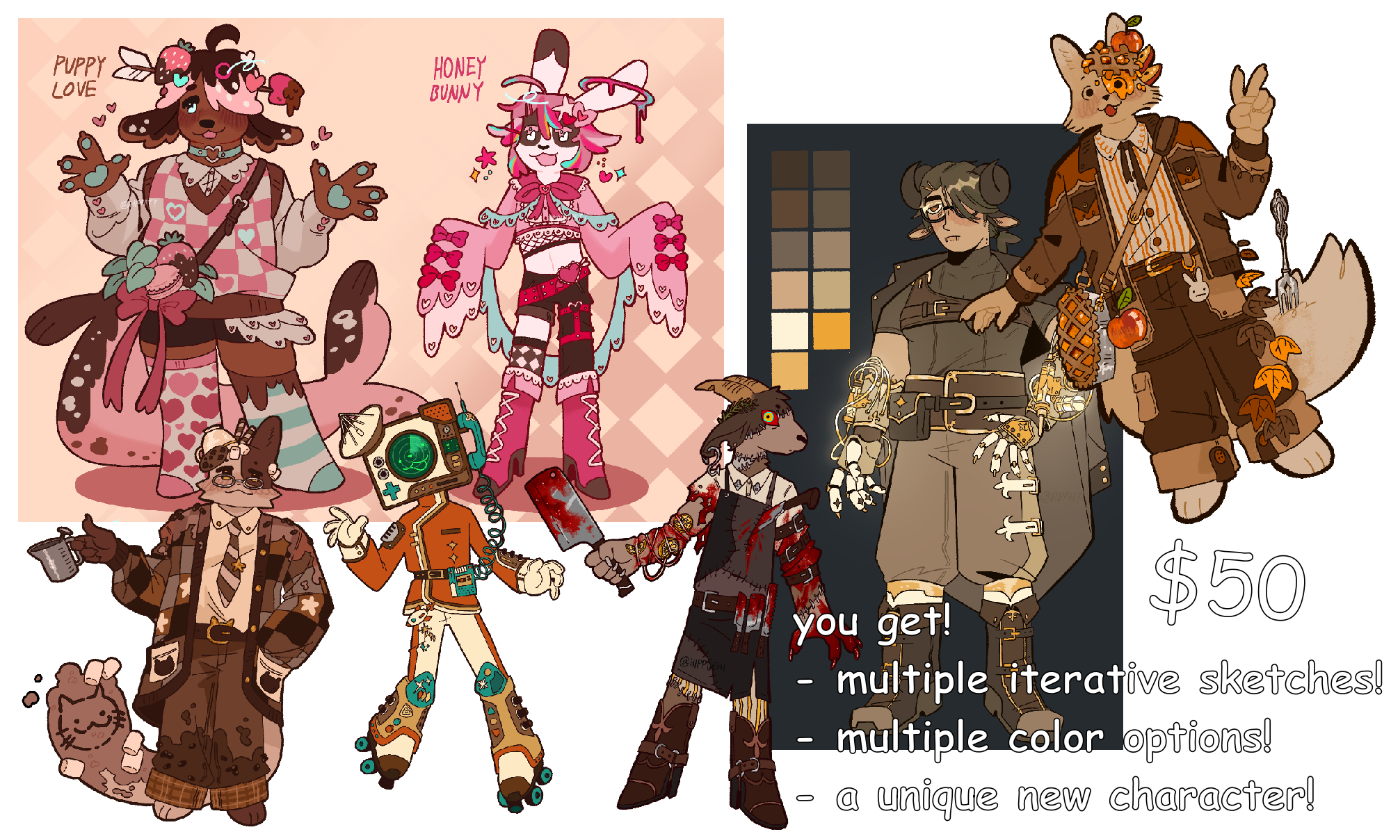 Lf Kofi* commissions !! on Toyhouse