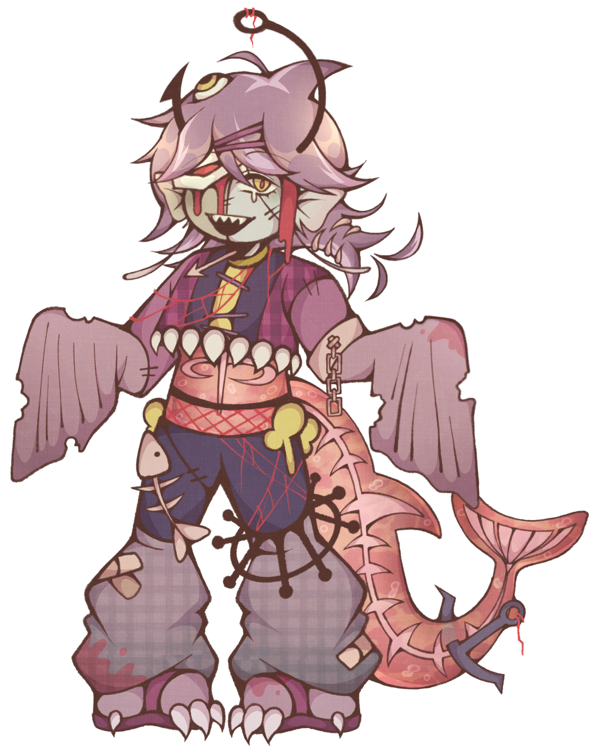 UNDEAD SHARK ADOPT (OPEN) on Toyhouse
