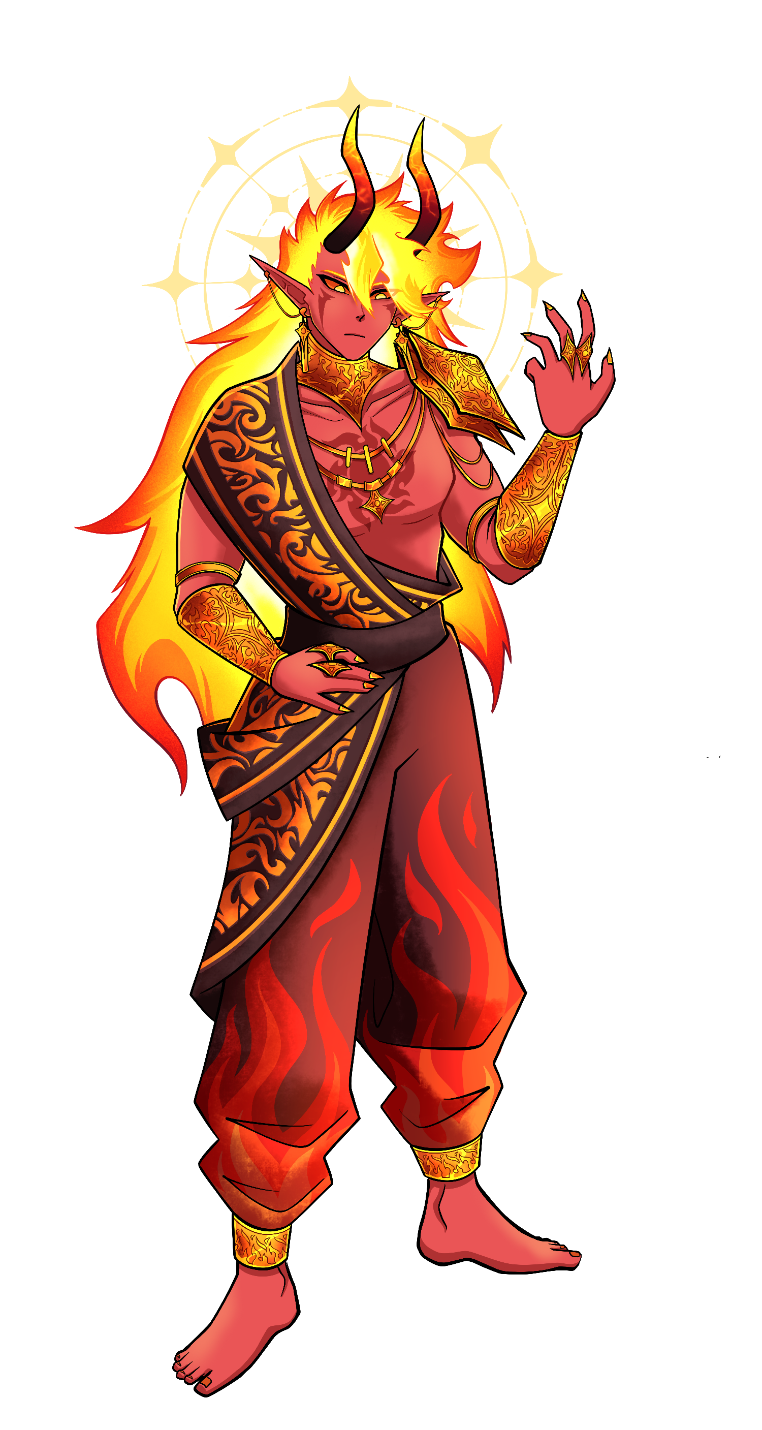 Ignis | Fire Incarnate on Toyhouse