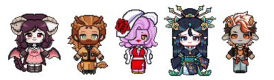 👾 $4 animated pixels pagedoll!! 👾 on Toyhouse