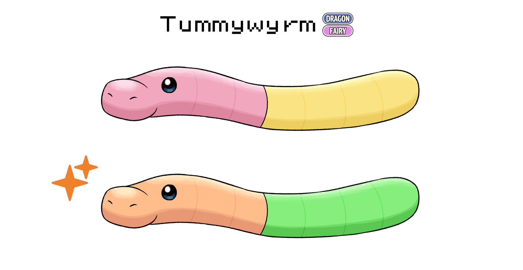 Tummywyrm: The Worm Parasite Pokemon - Parabug - Pocket Monsters ...