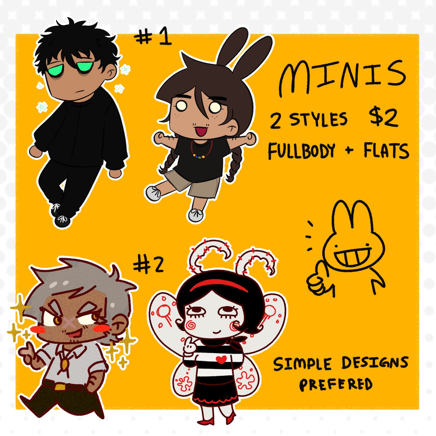 $2-15 Chibi commissions! on Toyhouse