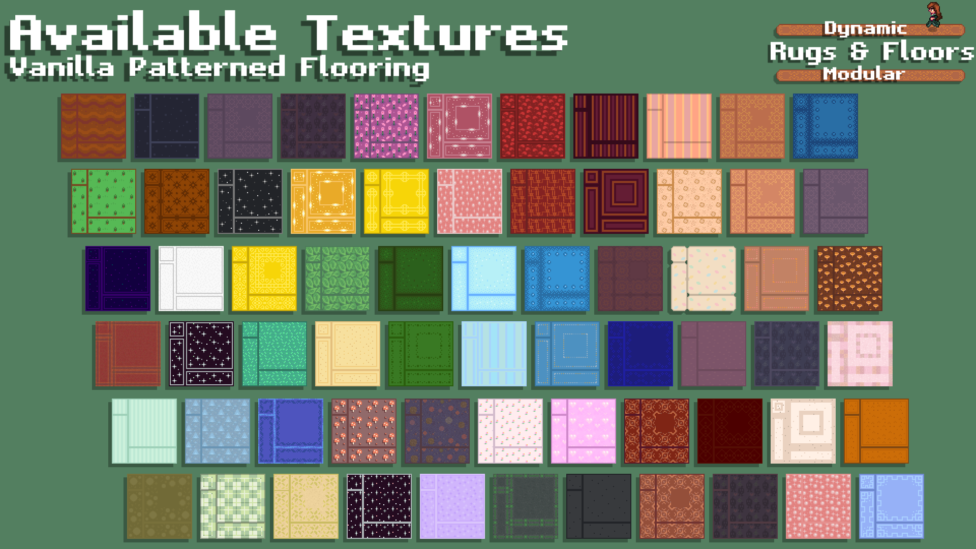 Dynamic Modular Rugs and Floors at Stardew Valley Nexus - Mods and ...