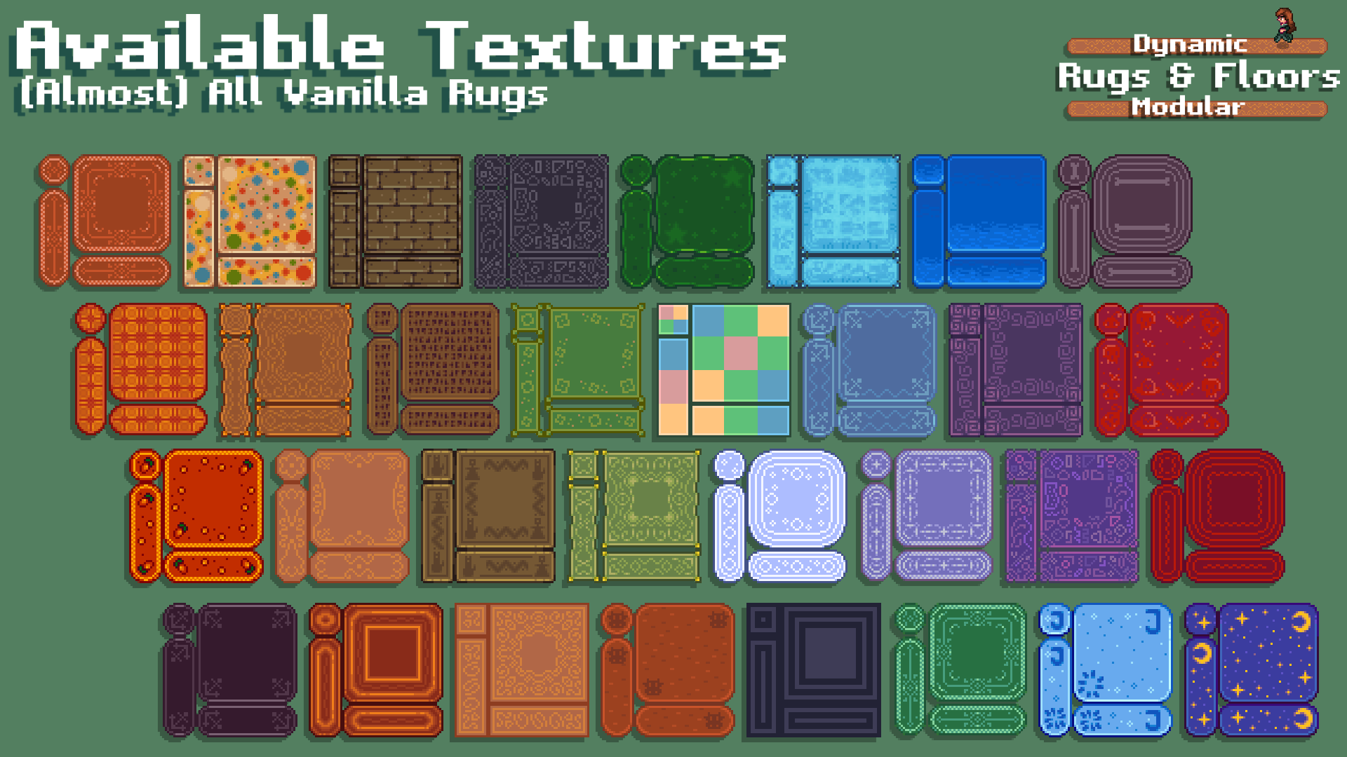 Dynamic Modular Rugs and Floors at Stardew Valley Nexus - Mods and ...