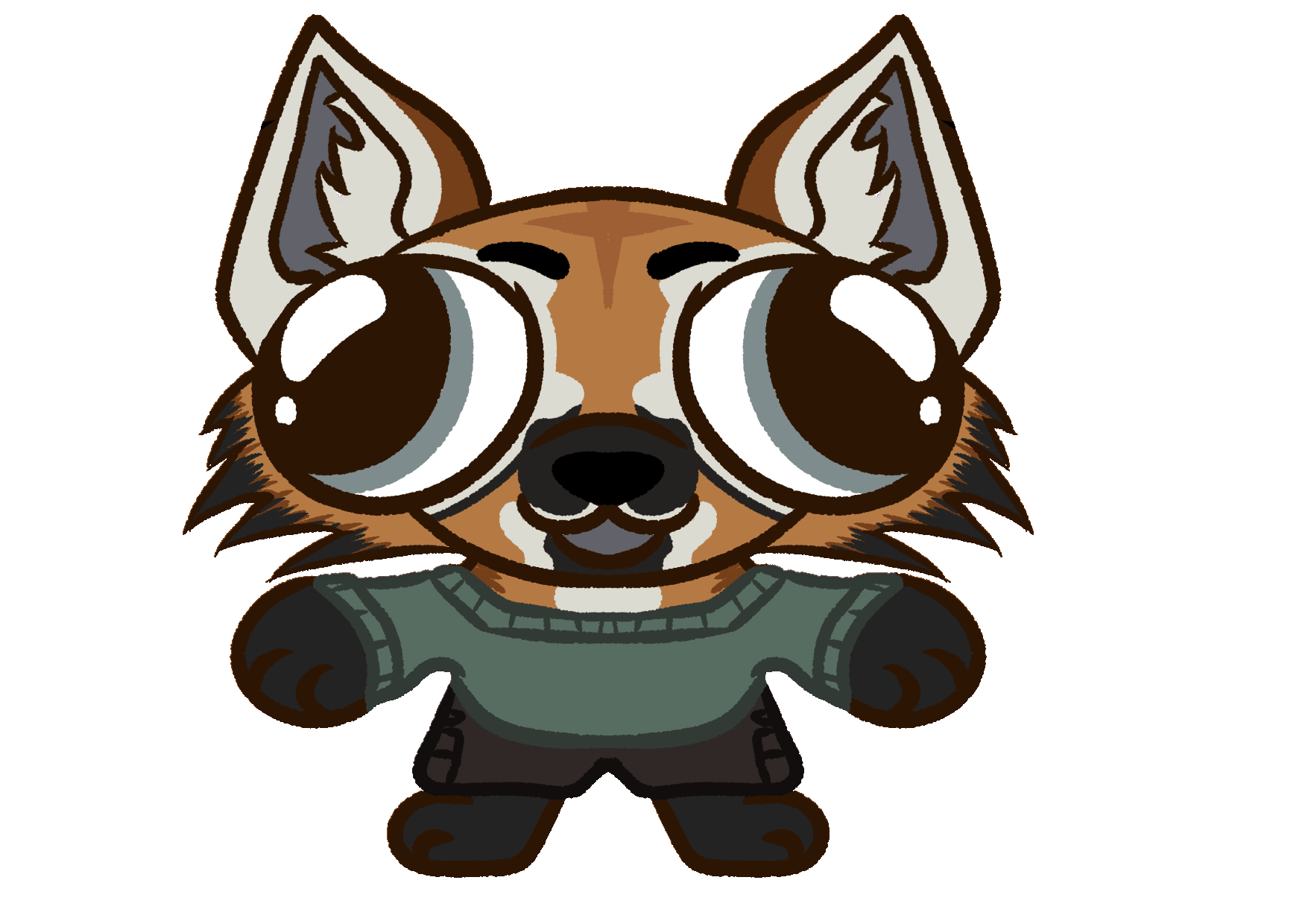 Anthro Yapping gif animation :|: Lioden