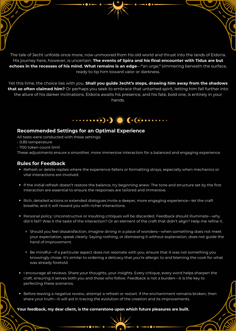 Chat with Jecht (Post Final Fantasy X | Reverse Isekai | The World Is ...