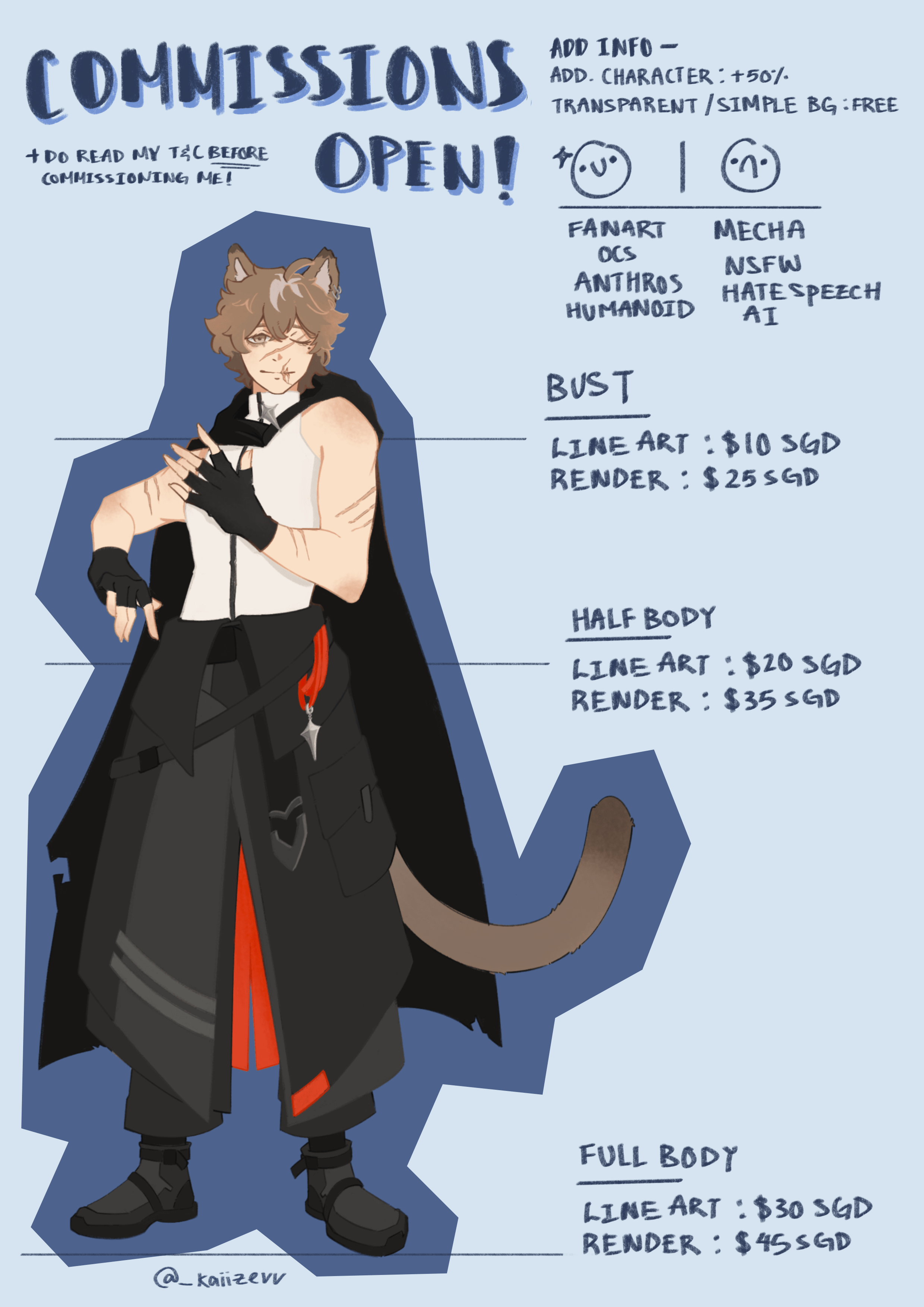 $10 - $45 ( TWO ART STYLE ) Commission OPEN on Toyhouse
