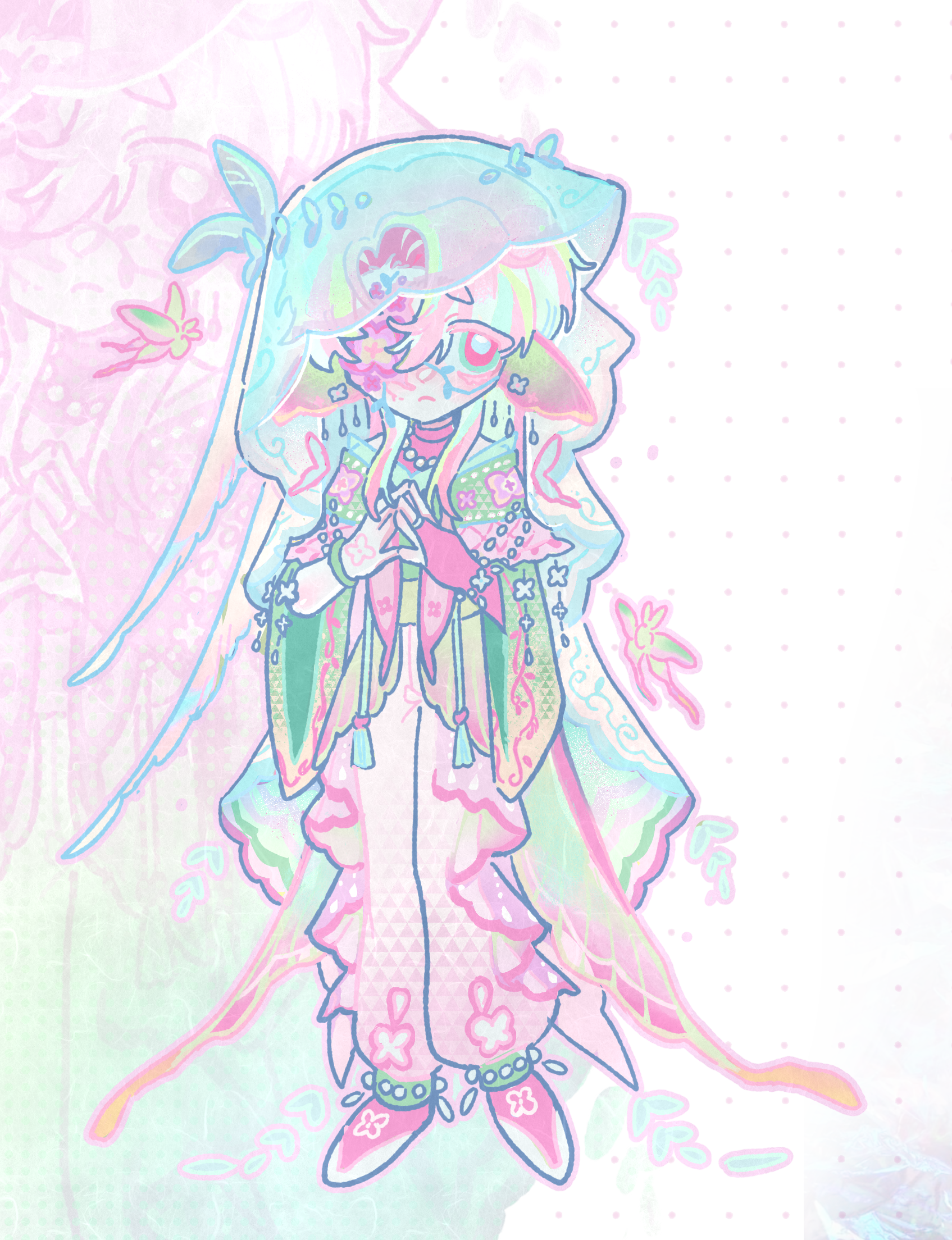 Lunar Moth [On Hold] on Toyhouse