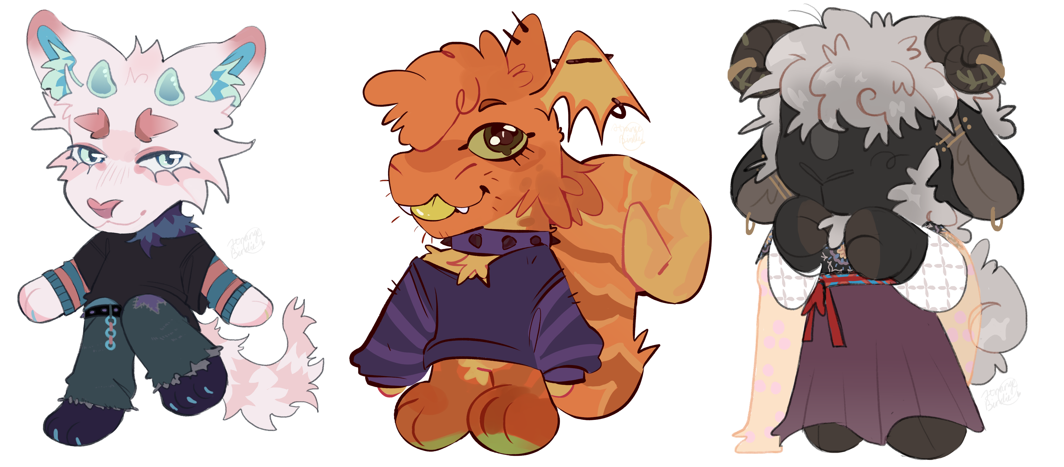 LF Humanoid Art Commissions/YCHs on Toyhouse