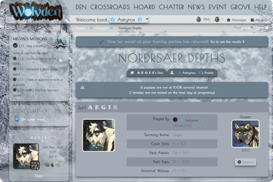 Astrynox's Free CSS [WIP] |:| Wolvden