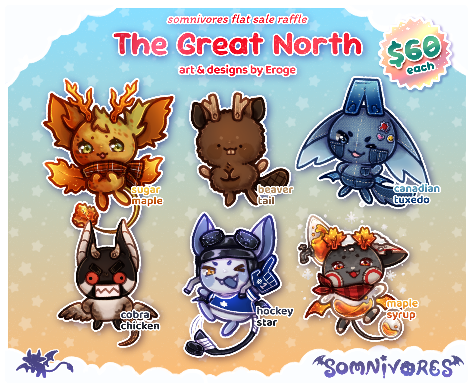 Somnivores - Site Sales :: The Great North [Flatsale Raffle]