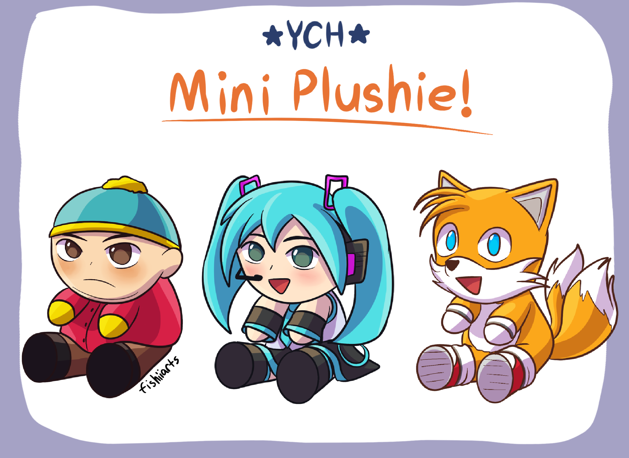 $7 YCH - Mini Plushie on Toyhouse