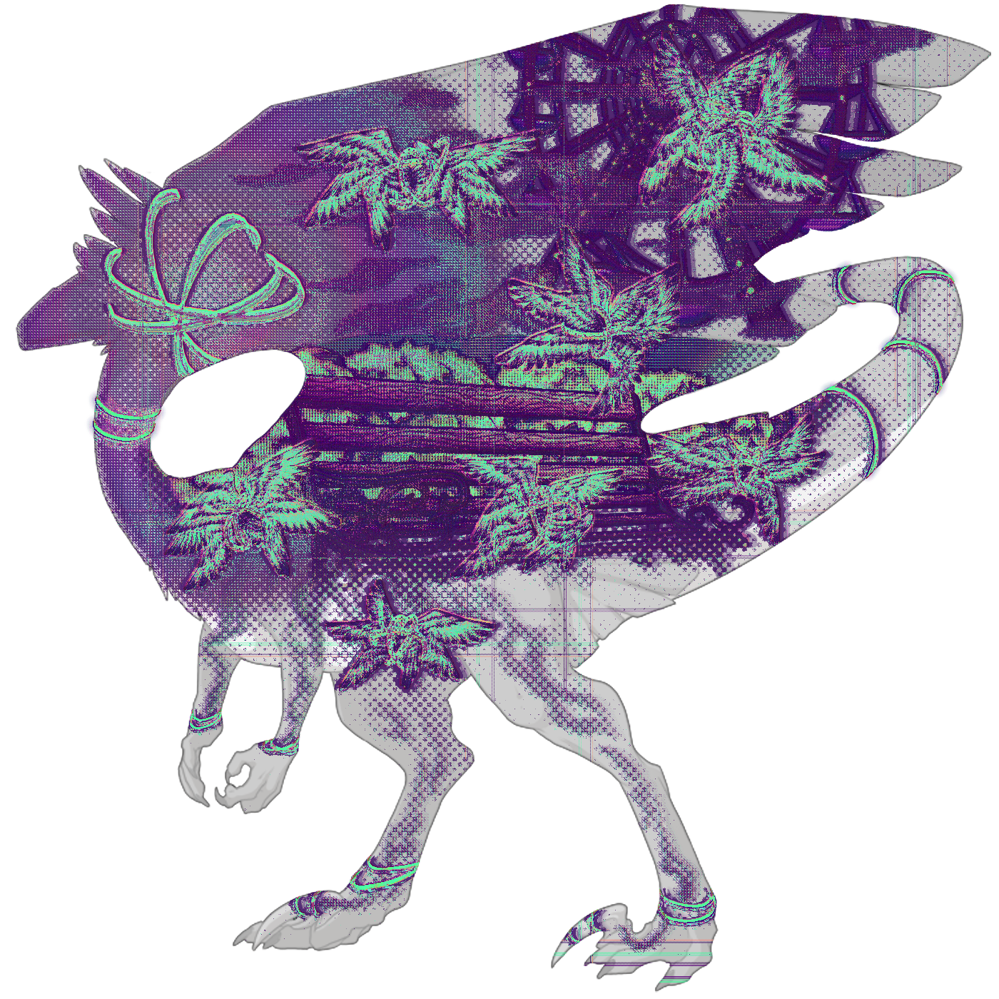 [PC F] By Stars and Shore | chalcedonia | Skins and Accents | Flight Rising