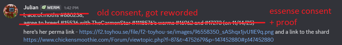 View topic - Peach's Werm Breeding Hub - 11/12 OPENING - Chicken Smoothie